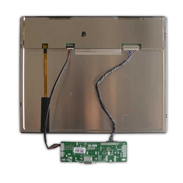 Quality 12.1 Inch Display 900:1 1024x768 Display 650 Cd/M2 LVDS Interface for sale