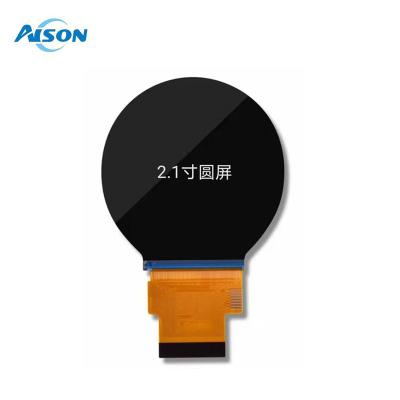중국 2.1인치 둥근 TFT 디스플레이 480x480 40 핀 RGB 인터페이스 스마트 홈 판매용