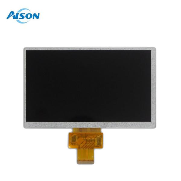 Quality 7 Inch Wide Temperature 800x480 Industrial TFT Display 500 Cd/M2 IPS LCD Panel for sale