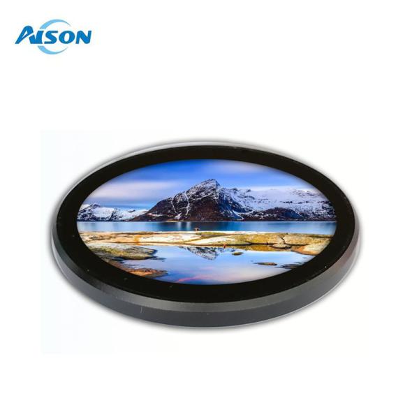 Quality 3.4 inch DSI Round Touch Display, 800 × 800, IPS, 10-Point Touch with HDMI Board for sale