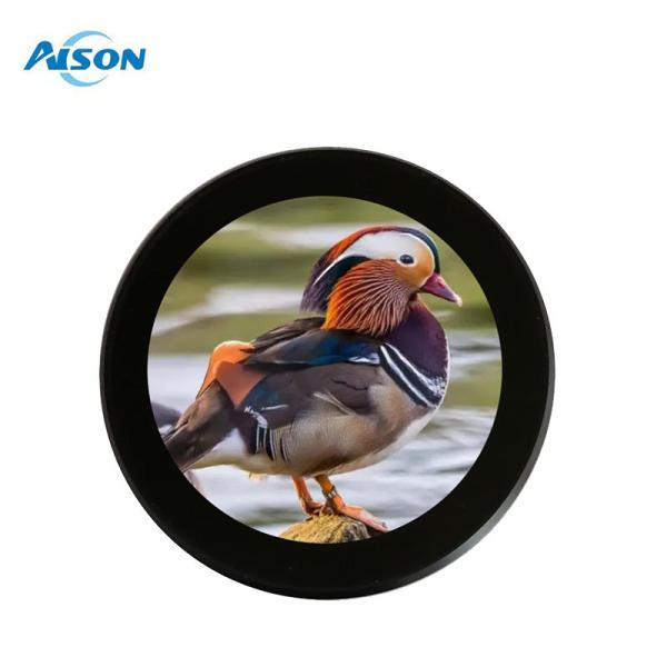 Quality 3.4 inch DSI Round Touch Display, 800 × 800, IPS, 10-Point Touch with HDMI Board Enclosure for sale