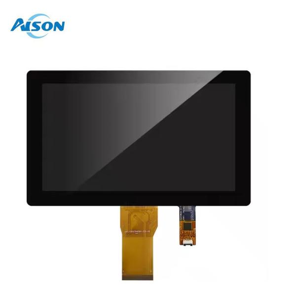 Quality 7 inch 1024x600 LVDS IPS TFT LCD Display USB I2C Interface Capacitive Touch for sale