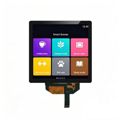 China 7.6 Inch Square 1200x1200 TFT LCD LCM Display Module High Brightness 1000cd/m2 MIPI Interface ILI9881C Driver IC for sale