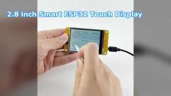 2.8 Inch ESP32 Touch Display 240x320 ESP32 LVGL Smart Display
