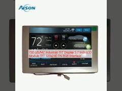 750 cd/M2 Industrial TFT Display 5.7 Inch LCD Module TFT 320x240 TN RGB Interface