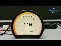 3.54 polegadas 800x640 Display TFT redondo SPI TFT Display 1000 Cd/M2 Com 3SPI+18Bit Interface RGB