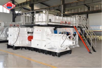 China Jky-90K Vacuümextruder Rode Gesinterde Autobaksteen het Maken Machine Te koop
