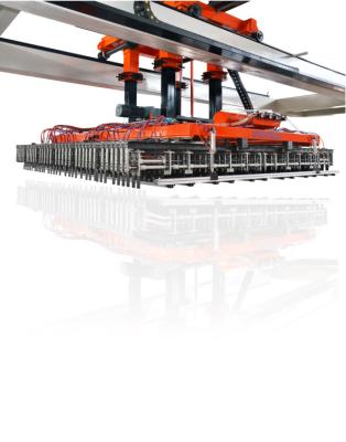 Cina Clay Brick Robot Stacking System rosso automatico pieno in vendita