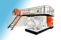 China JKY-90C Two Stage Vacuum Extruder Clay Brick Making Machine for sale