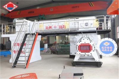 China Vacuümextruder Met elkaar verbindende Baksteen het Maken Machine in twee stadia Te koop