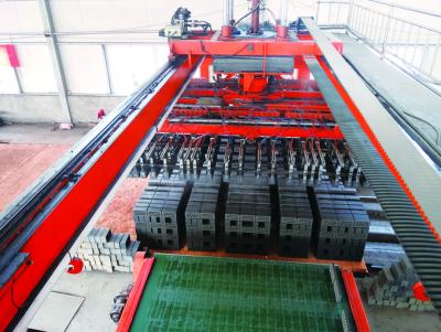 Cina Sistema d'impilamento automatico del mattone robot del braccio del forno di tunnel di JKR in vendita
