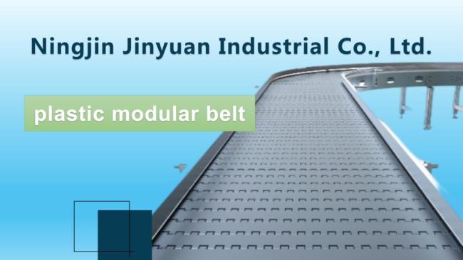 Pop-up Cleated Plastic Modular Conveyor Belt for Inclined Conveyor