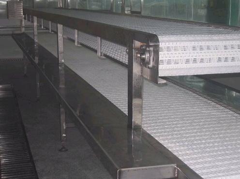 304 Stainless Steel Mesh Belt Conveyor Food Industry