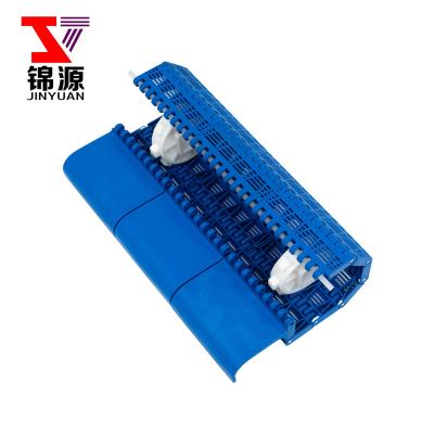 Cina Flat Top Blu Pvc Conveyor Belt Tipo 50,8mm Pitch Usato a Singapore in vendita