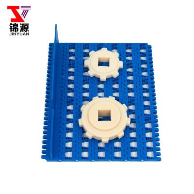 Cina Flat Top Blu Pvc Conveyor Belt Tipo 50,8mm Pitch Usato a Singapore in vendita