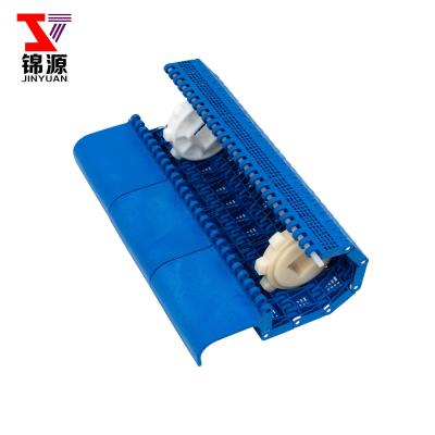 Cina Flat Top Blu Pvc Conveyor Belt Tipo 50,8mm Pitch Usato a Singapore in vendita