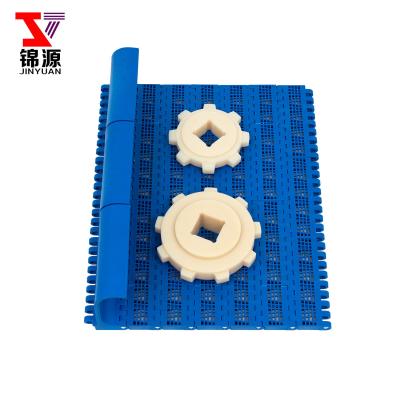 Cina Flat Top Blu Pvc Conveyor Belt Tipo 50,8mm Pitch Usato a Singapore in vendita