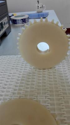 Cina Cintura di plastica modulare a griglia di scarico per la trasformazione alimentare serie 1000 in vendita