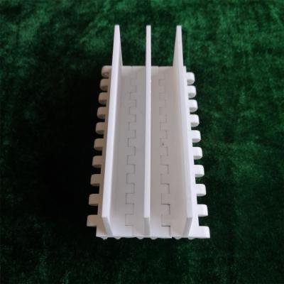 Cina Cintura trasportatrice in plastica bianca per l'industria alimentare a legame con una catena di 25,4 mm di passo in vendita