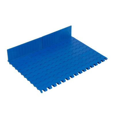 China 1000 Flush Grid Modular Belt Croissant Pastry Cake Pasta Chocolate Making Conveyor Belt for sale