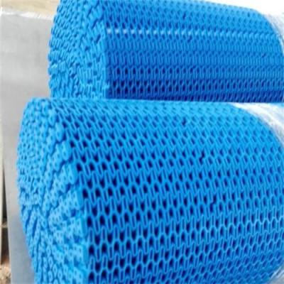 Cina Cintura trasportatrice a maglia di poliestere piatto con catena in acciaio inossidabile in vendita