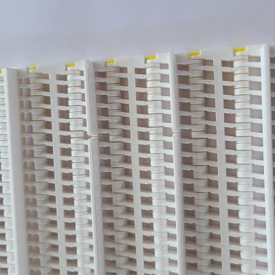 China Plastic Radius Solid Top met tab modulaire riem Te koop