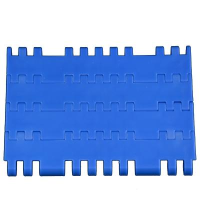 Cina Industria alimentare blu cintura trasportatrice di plastica catena di passo 25,4 mm in vendita
