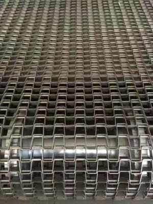 Cina 304 316 Maglia in acciaio inossidabile cintura di convogliatore metallo cintura di convogliatore per forno in vendita
