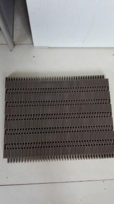 Cina Radius Solid Top Conveyor Belt Serie 1000 Cintura di plastica modulare in vendita