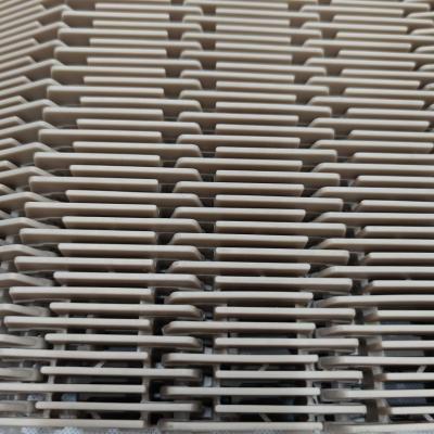 Cina Radius Solid Top Conveyor Belt Serie 1000 Cintura di plastica modulare in vendita