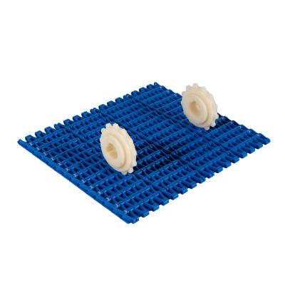 China CNC lineaire geleidingsrail Fabriek Roller Positrack Modulaire Plastic Conveyor Belt Te koop