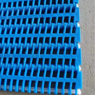 Cina Cintura trasportatrice di plastica modulare a griglia di scarico per trasportatori a taglio di coltello in vendita
