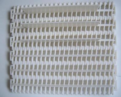 Cina Cintura trasportatrice di plastica modulare a griglia di scarico per trasportatori a taglio di coltello in vendita
