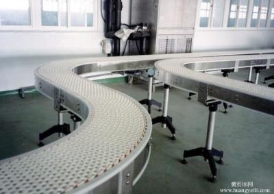China Transporte de cinta de malla de curva modular en venta