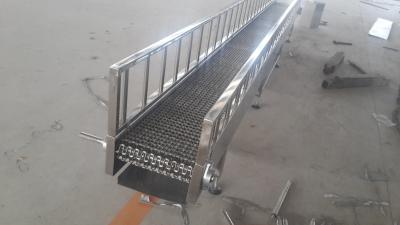 China Logistiek Warehouse Flat Top Chain Conveyor Handling Belt Conveyor Te koop