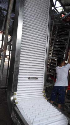 China Logistiek Warehouse Flat Top Chain Conveyor Handling Belt Conveyor Te koop