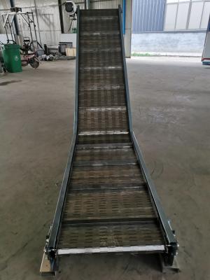 Cina Convogliatore a catena a maglia di metallo con capo piatto per forno per biscotti / forno Convogliatore a catena in vendita