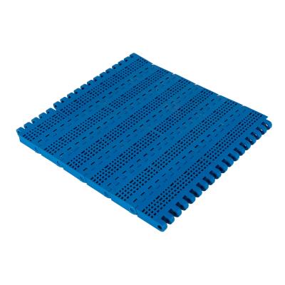China Food Grade PP Material Flat Top Plastic Modular Belt for Conveyor Machine for sale