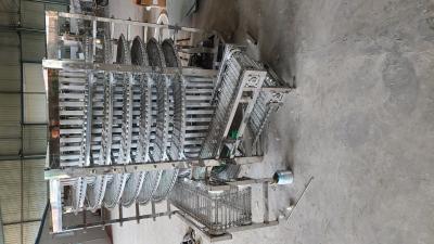 China Convectores y torres espirales de refrigeración o congelación con cinturón de malla de alambre en venta
