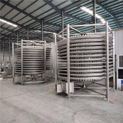 Cina Torre di raffreddamento a spirale del pane La linea di produzione del pane di formaggio Pita Torre di raffreddamento di alta qualità in vendita