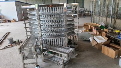 Cina Torre di raffreddamento a spirale rotonda in acciaio inossidabile con motore famoso in vendita