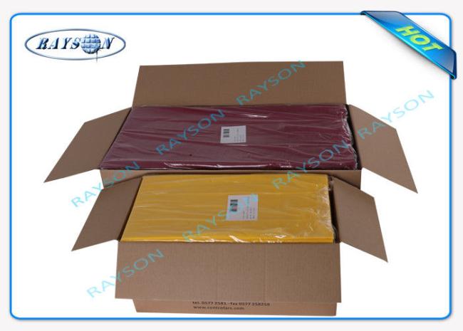 45 Gr / 50gr / 60gr / 70gr PP Spunbond Non Woven Tablecloth 1.2m x 1.2m Table Cover