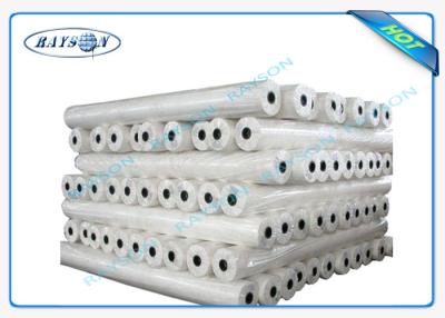 China 9GSM To 150GSM Soft Multipurpose Pp Spunbond Nonwoven Fabric in White for sale
