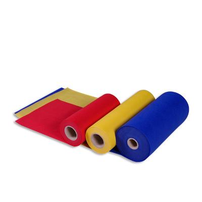 China Tela de tecelagem não amarela azul vermelha Rolls dos PP Spunbond para sacos de compras for sale