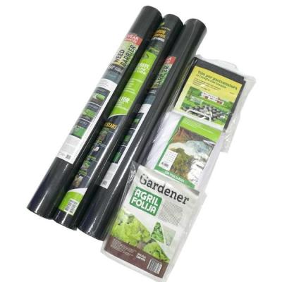 China 40gsm-100gsm Agriculture Non Woven Cover Weed Control Fabric Roll Landscape Weed Suppression for sale