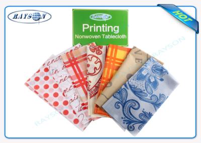 China 30-80 Gram PP Spunbond Non Woven Tablecloth / Table Cover Panton For Hotel / Restaurant for sale