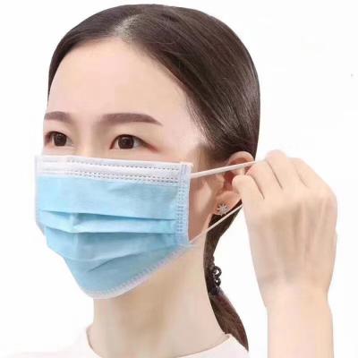 Cina Polipropilene 100% Spunbond non tessuto per la maschera di protezione blu medica di colore in vendita