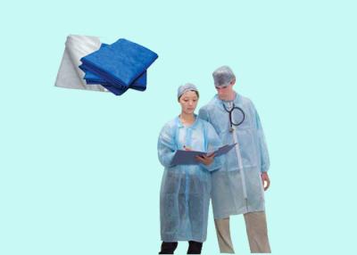 China Blue or White Spunbond Non Woven Medical Fabric Eco friendly and Waterproof for sale