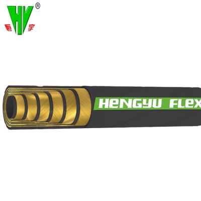 China Direct source rubber hose pipe manguera de goma high pressure sae r13 rubber hose for sale