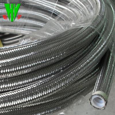 China High temperature 304 stainless steel wire hose SAE 100 R14 flexible metal hose for sale